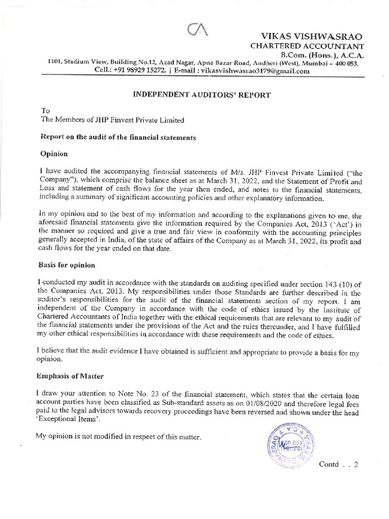 JHP Annual Report 2022 | PDF