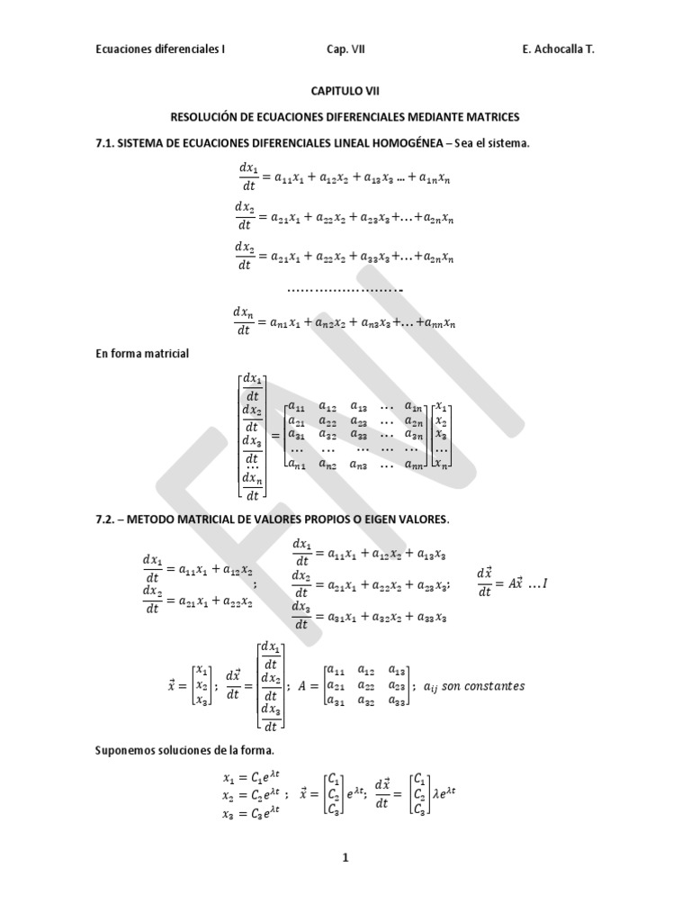 Mat 1207 G Cap Vii | PDF