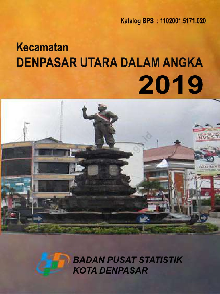 Statistik Kecamatan Denpasar Utara 2019 | PDF
