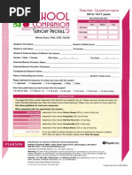 PDMS-2 Scoring Tables | PDF