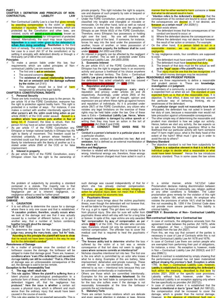 Tort Law | PDF | Tort | Defamation