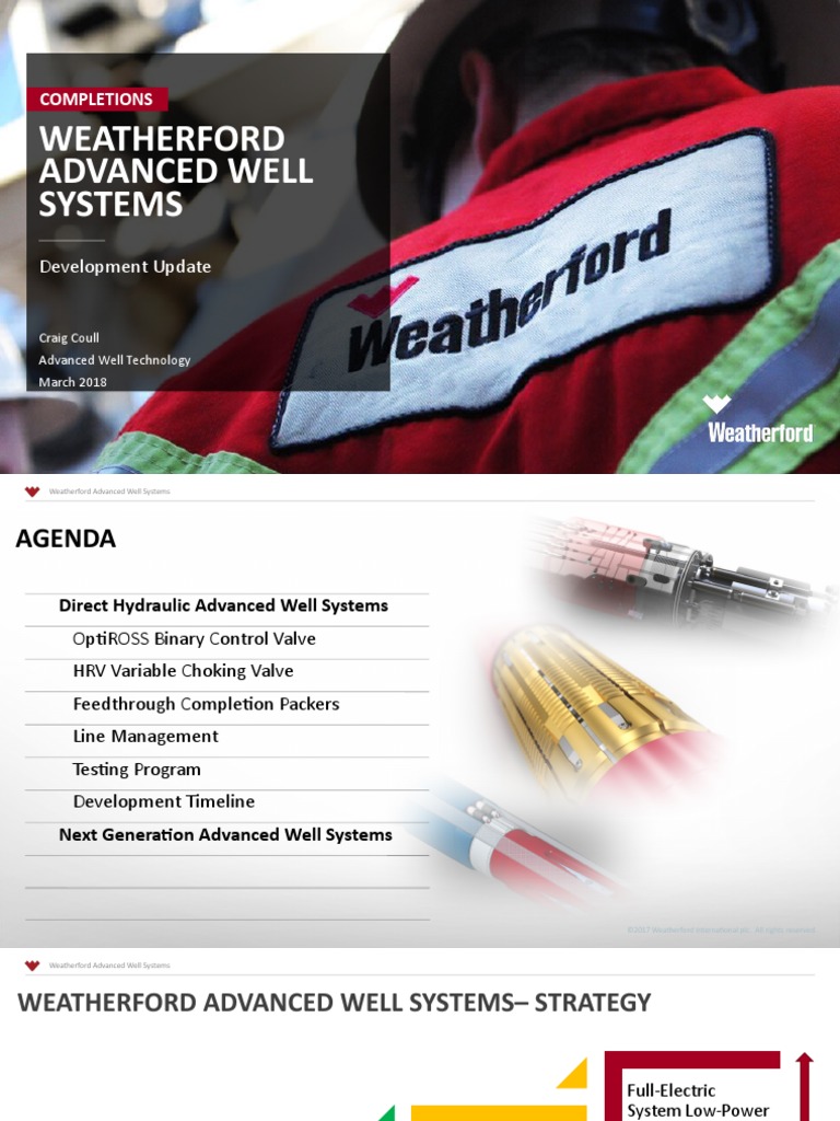 Weatherford Advanced Well Systems Overview | PDF