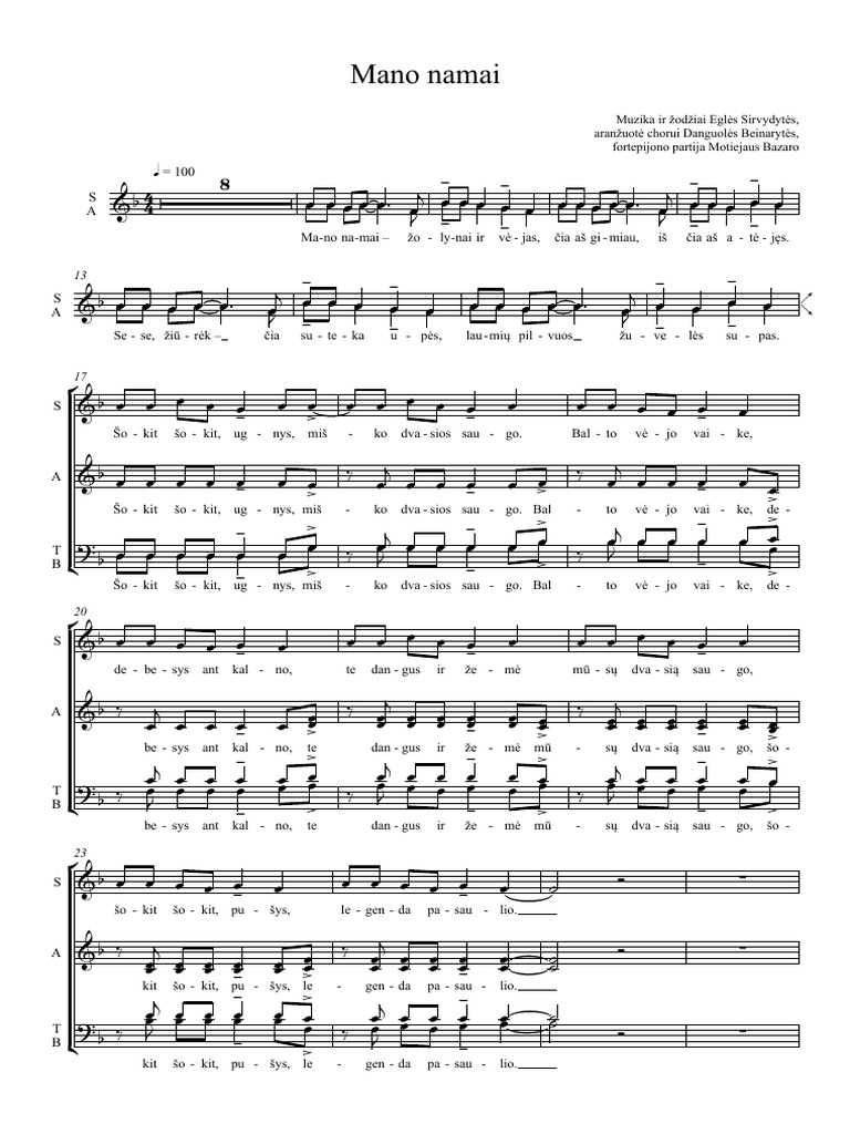 Mano Namai | PDF