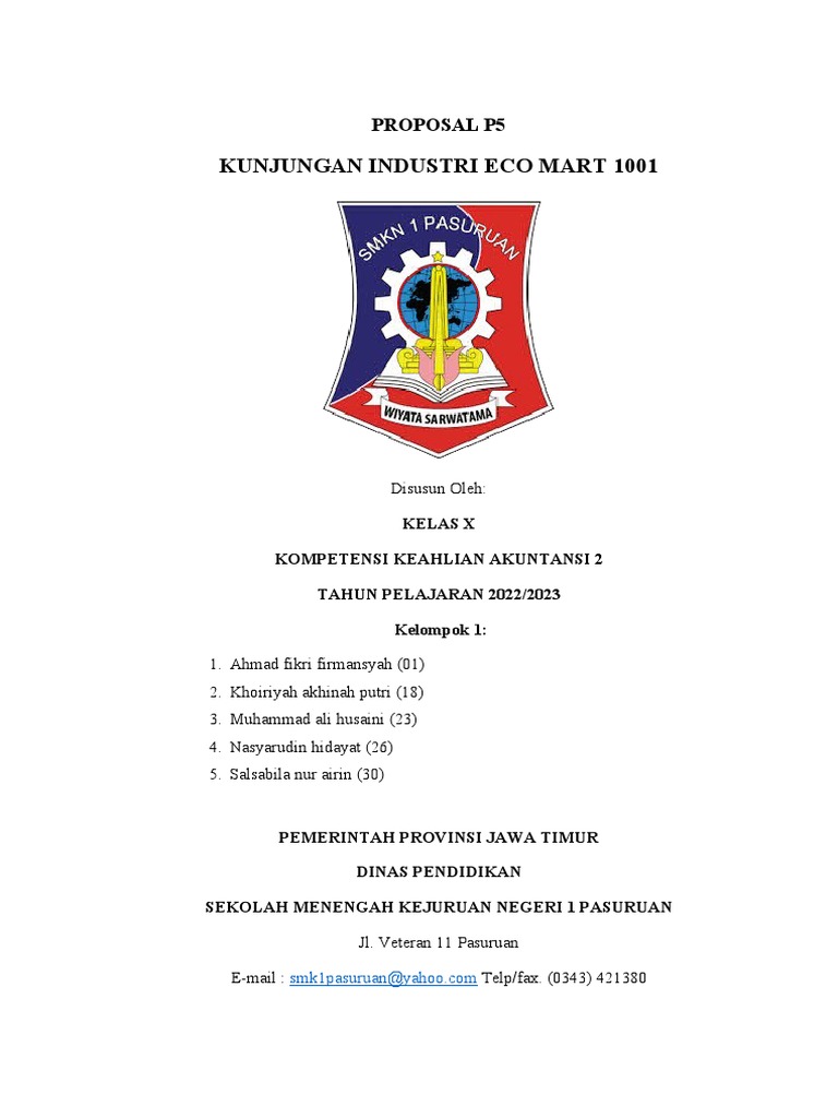 Cover Proposal p5 | PDF