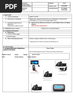 ALS Lesson Plan: Sense Organs Study | PDF | Concept | Learning