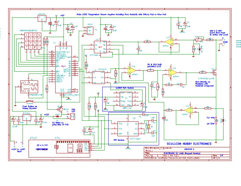 DC Load Schematic Ver3 | PDF