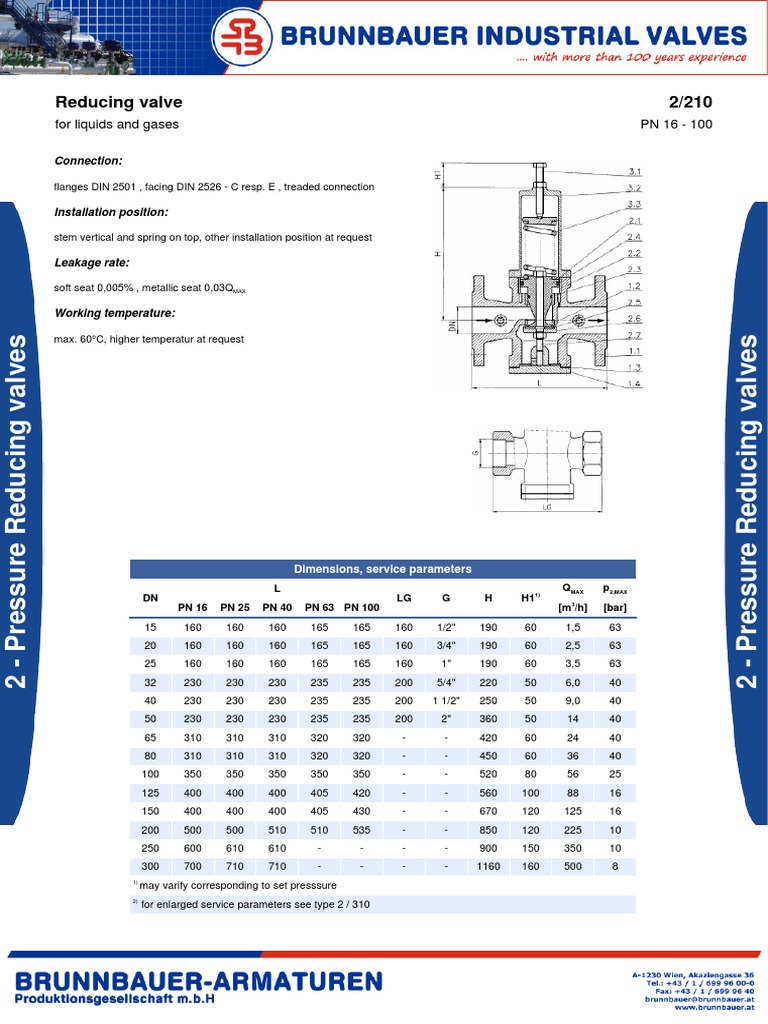 Reducing Valve | PDF