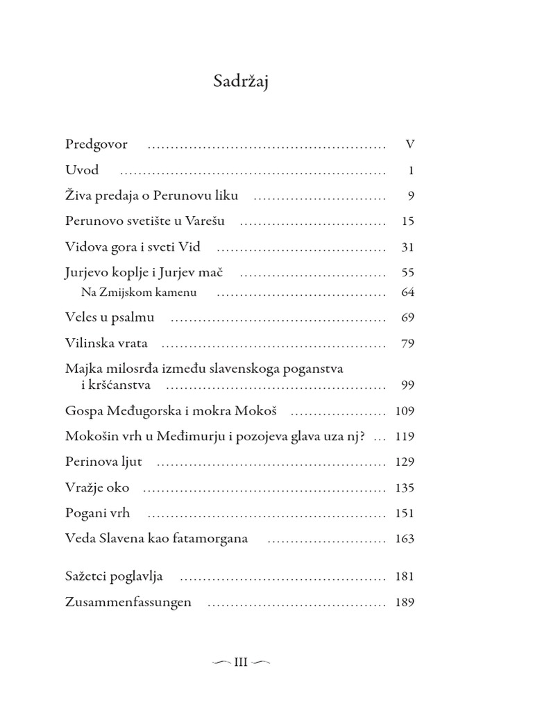 Sadrzaj | PDF