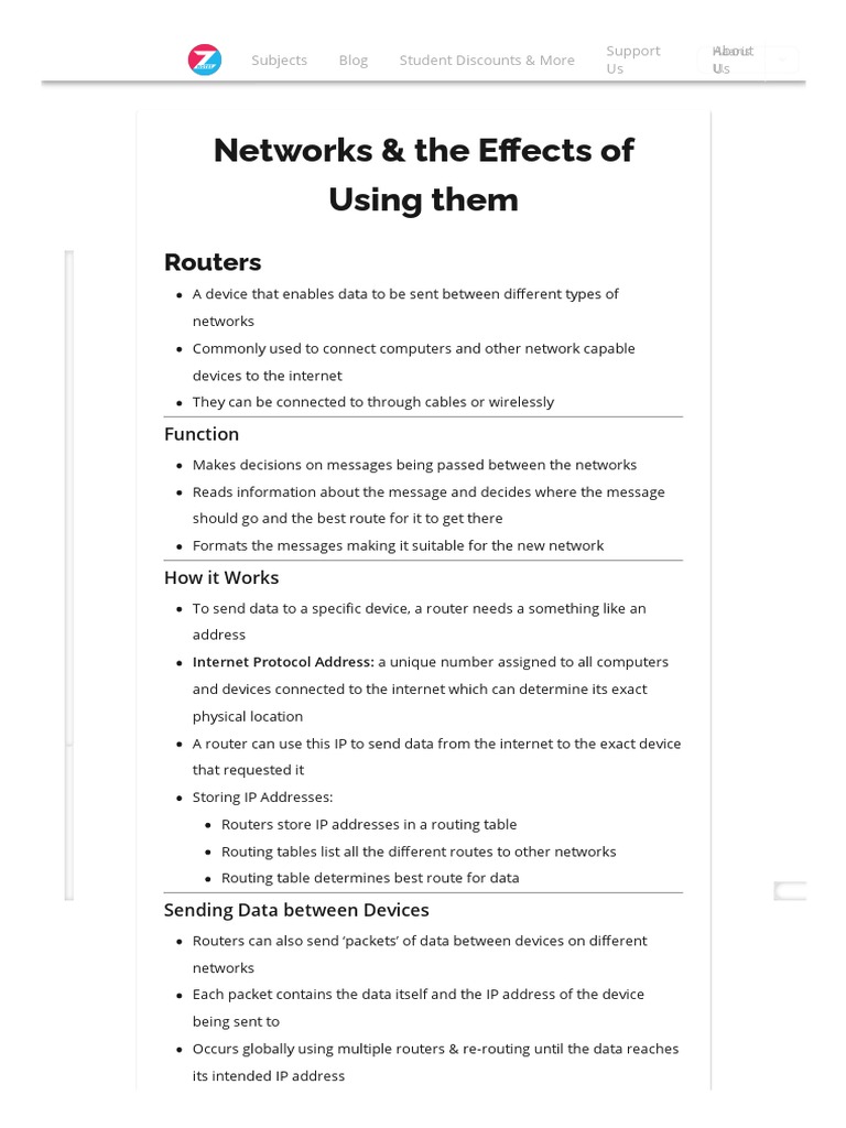 ICT Chapter 4 | PDF | Computer Network | World Wide Web