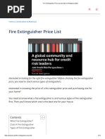 ANAKO Latest Price List | PDF | Carbon Dioxide | Building Engineering