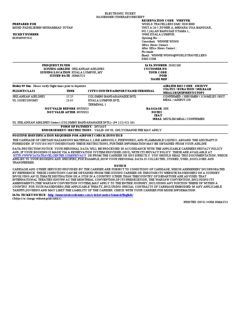 Vmevyk - Mohd Fadhlie Bin Muhammad Sutan | PDF | Aviation | Transport