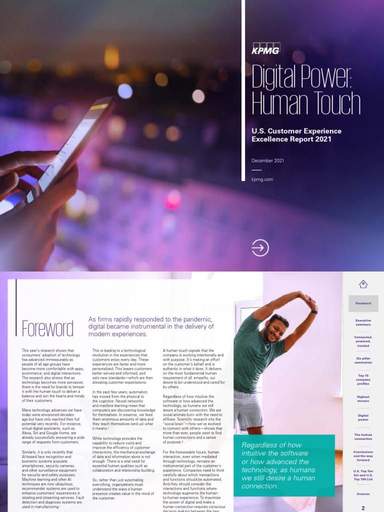 KPMG Cxrep21 | PDF | Customer Experience | Artificial Intelligence