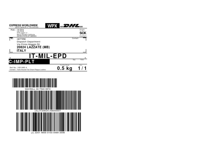 Cettire Shipping and Return Details | PDF