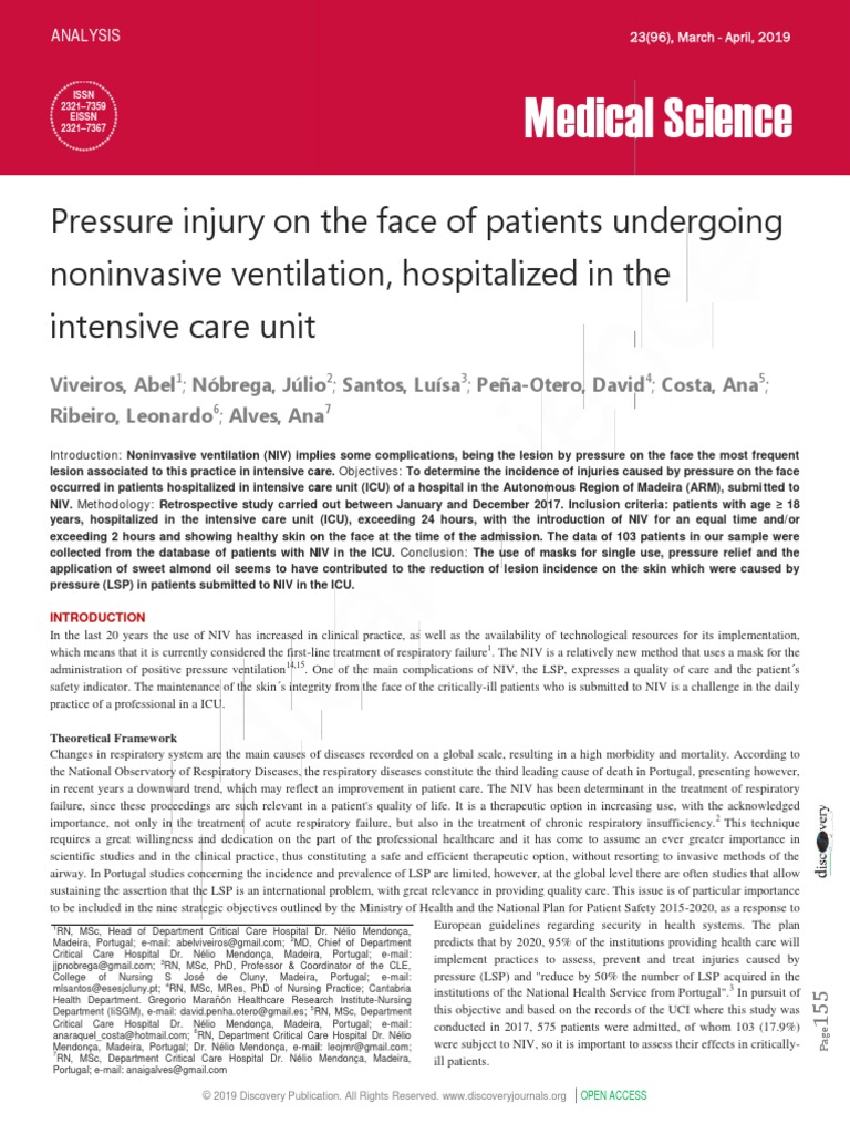 LPP | PDF | Intensive Care Medicine | Intensive Care Unit