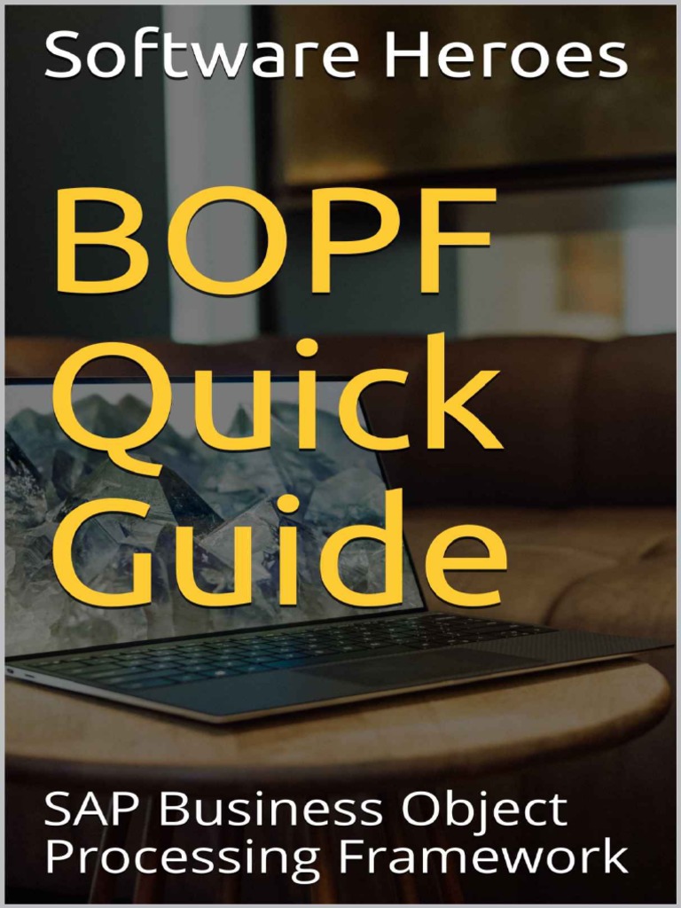 Sap Bopf Quick Guide | PDF | Databases | Class (Computer Programming)