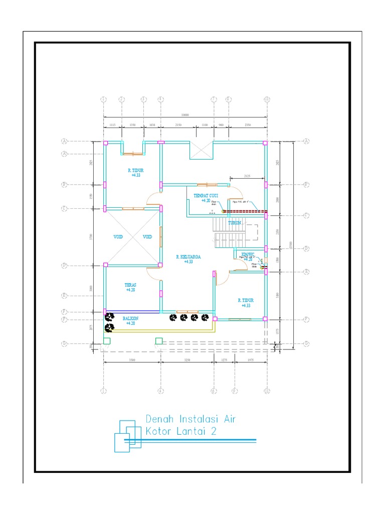27. Denah Instalasi Air Kotor LT.2 | PDF