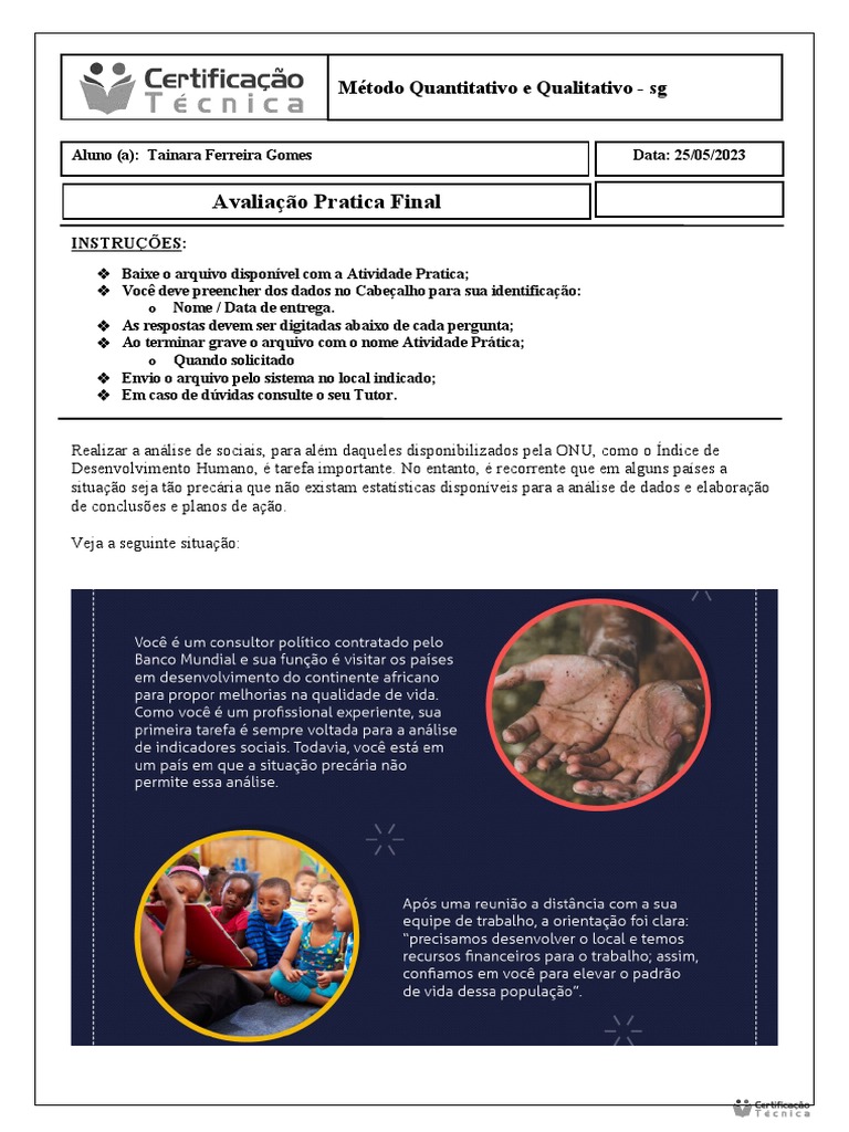 Atividade Pratica | PDF