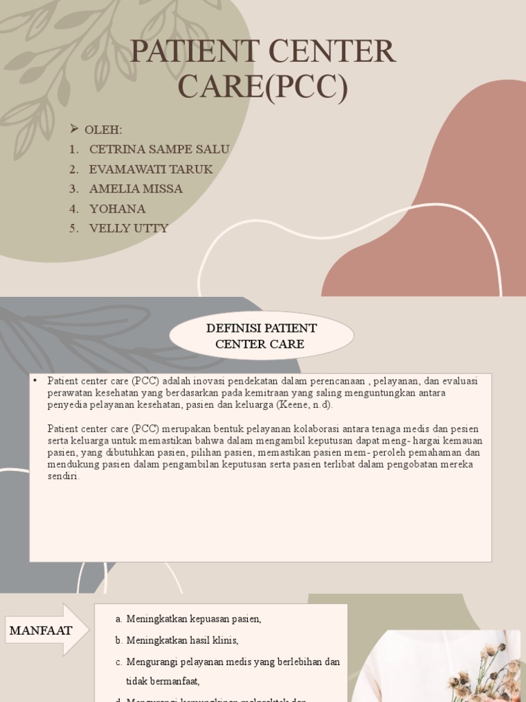 Patient Center Care (PCC) 2 | PDF