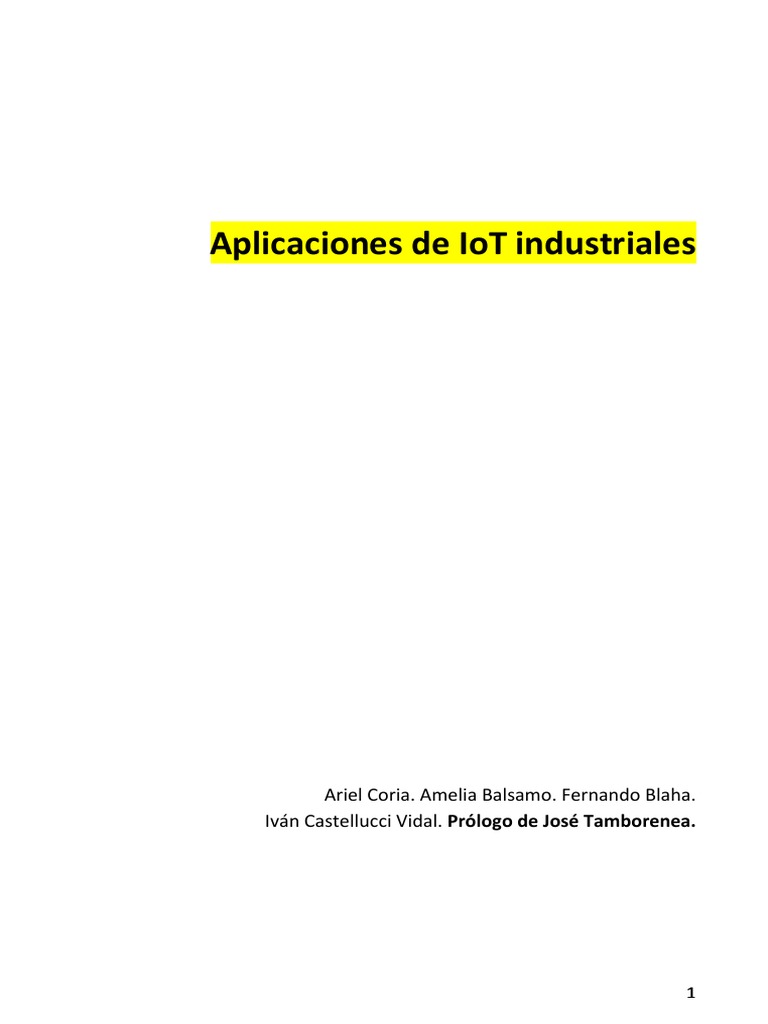 Libro Iot 2021 Color | PDF | Internet de las Cosas | Telefonía móvil