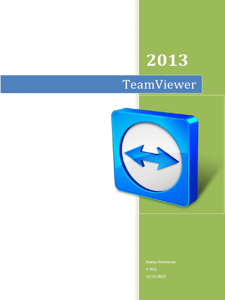 Pengertian Dan Fungsi Team Viewer | PDF