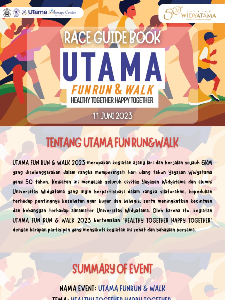 Race Guide Utama Fun Run | PDF