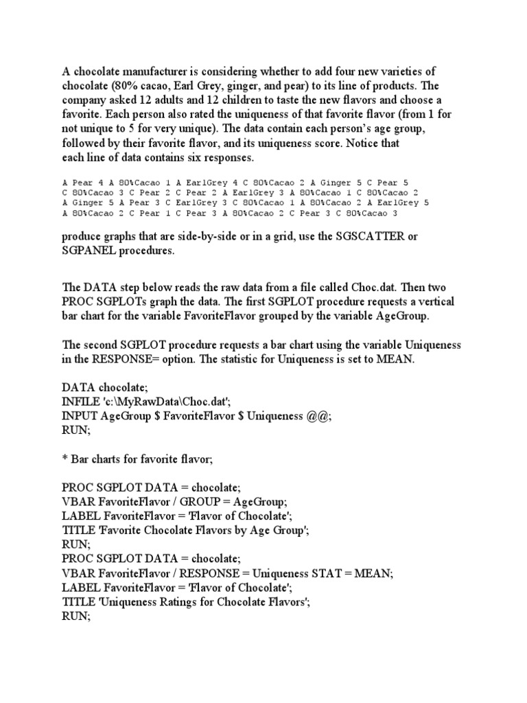 Chart Assignment | PDF