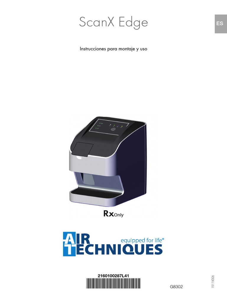 Instrucciones de Uso ScanX Edge | PDF | Tecnología