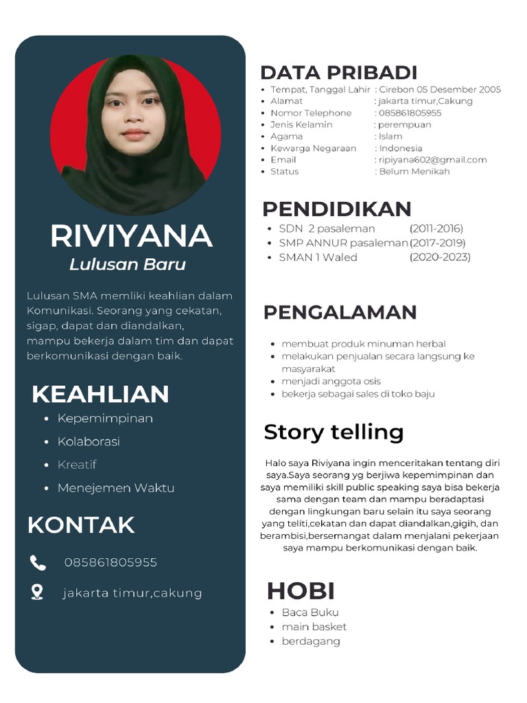 Dokumen-Cv Riviyana Wps Office | PDF