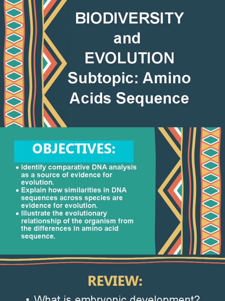 Amino Acid Sequence Pdf