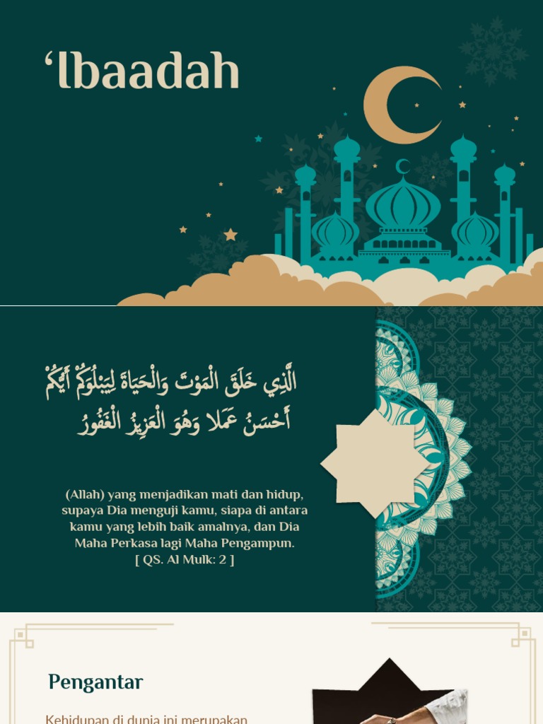 Ibaadah 1 | PDF | Pengembangan Diri | Agama & Spiritualitas