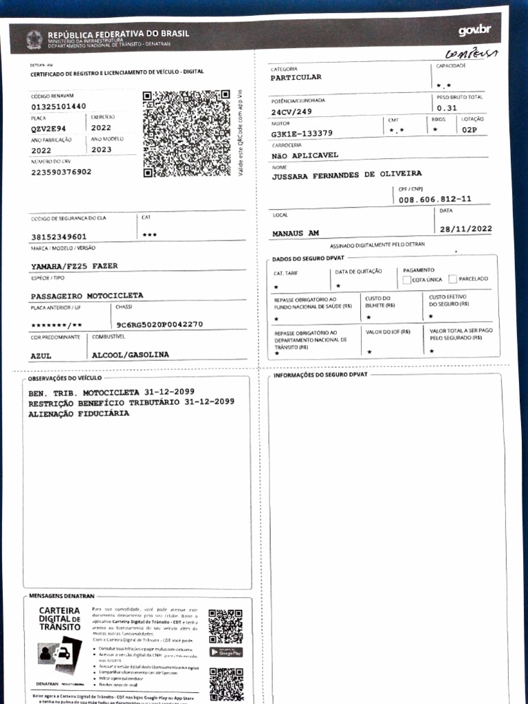Form 35956 | PDF | Carteira de Motorista | Dirigir