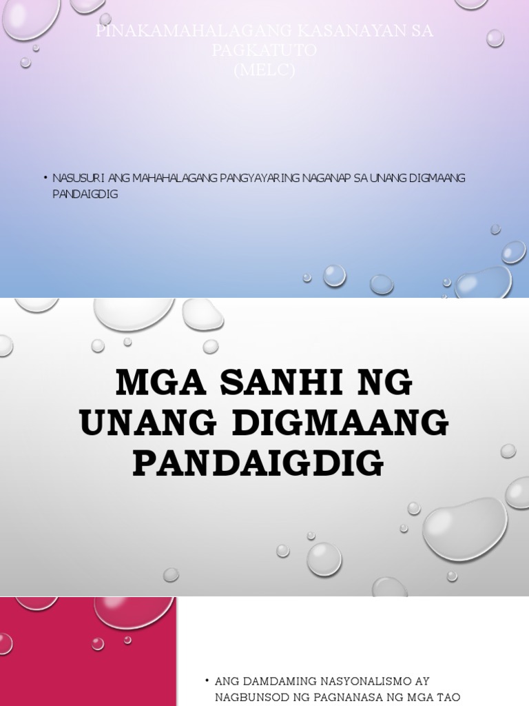 Unang Digmaang Pandaigdig | PDF