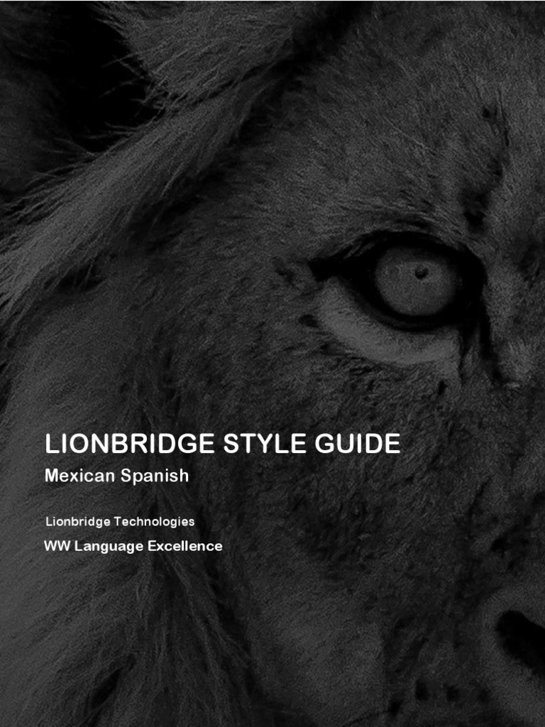 LB STYLE GUIDE ESMX Mexican Spanish | PDF | Bracket | Comma