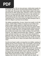 The Lottery - Full Text | PDF | Nature