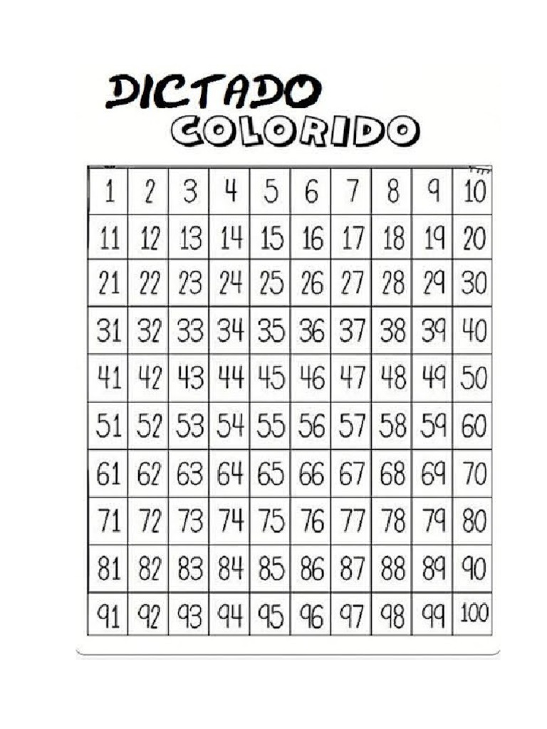 dictado colorido | PDF