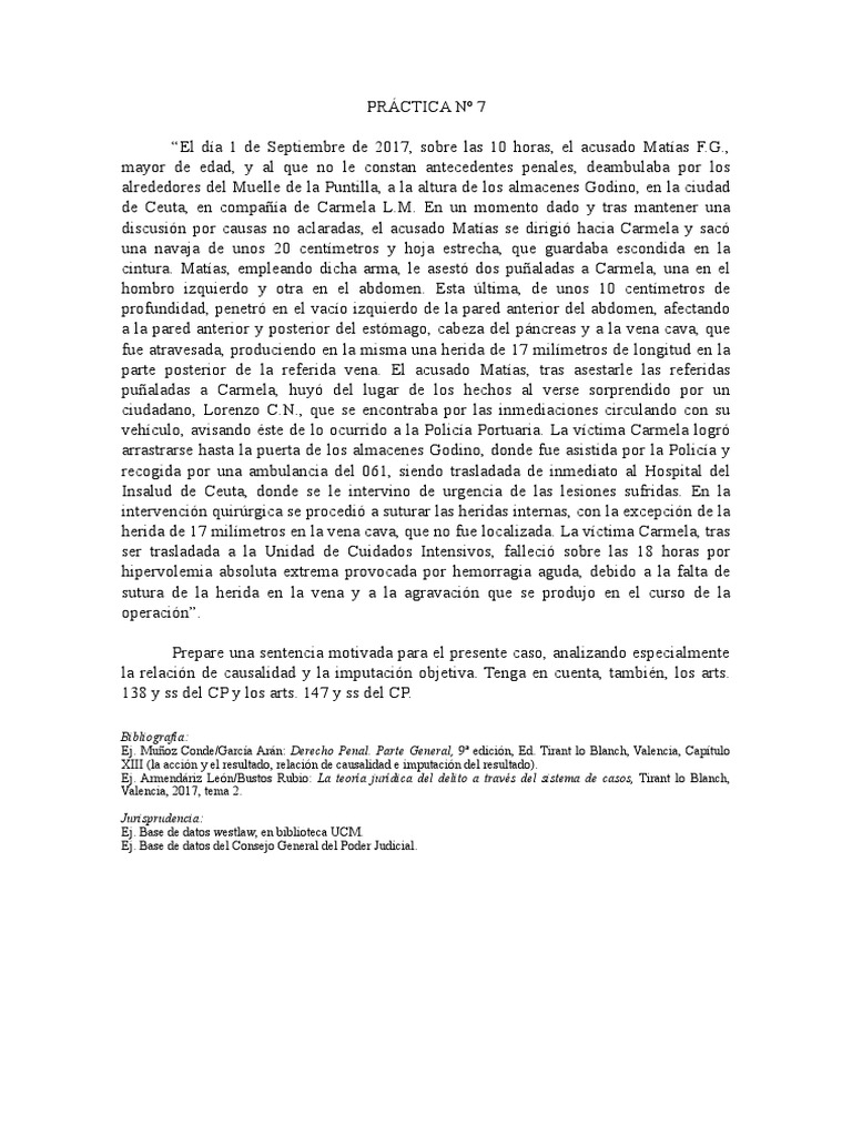 Práctica Penal | PDF | Homicidio | Justicia