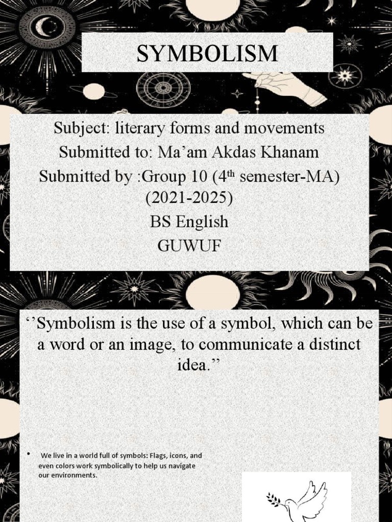 Symbolism | PDF | Symbolism (Arts) | Literary Movements