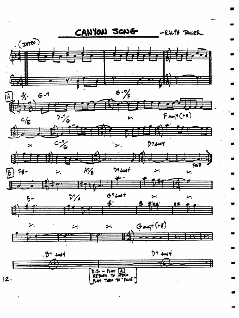 Canyon Song | PDF