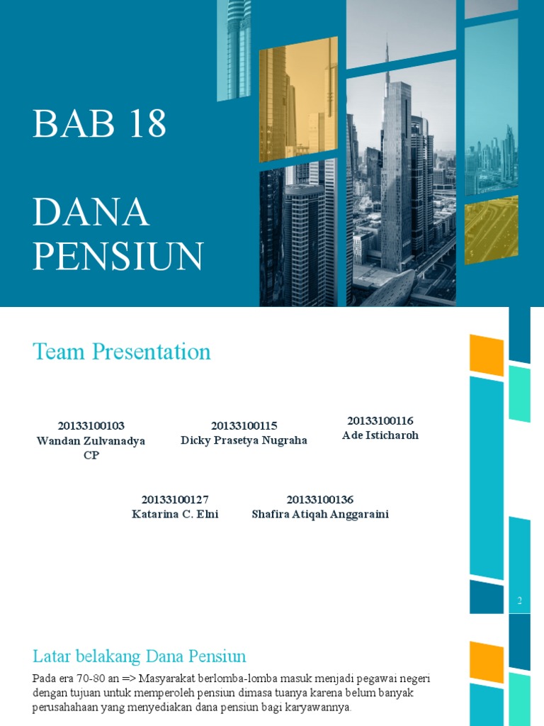 Kel 2 - PPT BLKL Dana Pensiun | PDF