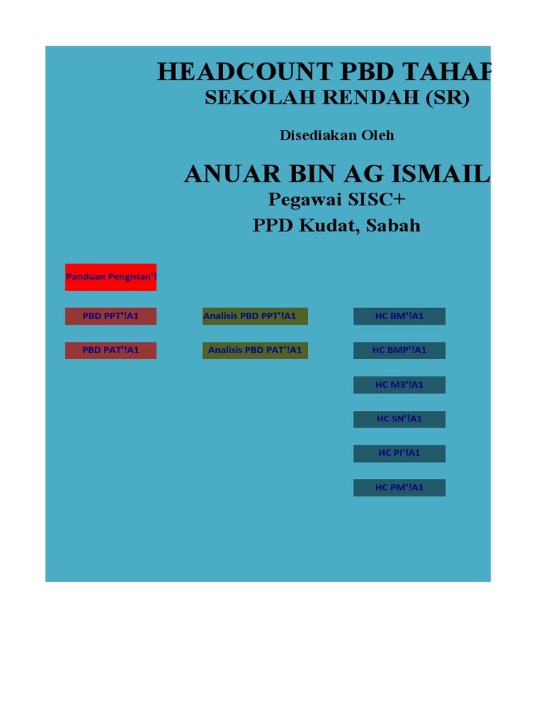 Analisis Headcount Sekolah Rendah | PDF