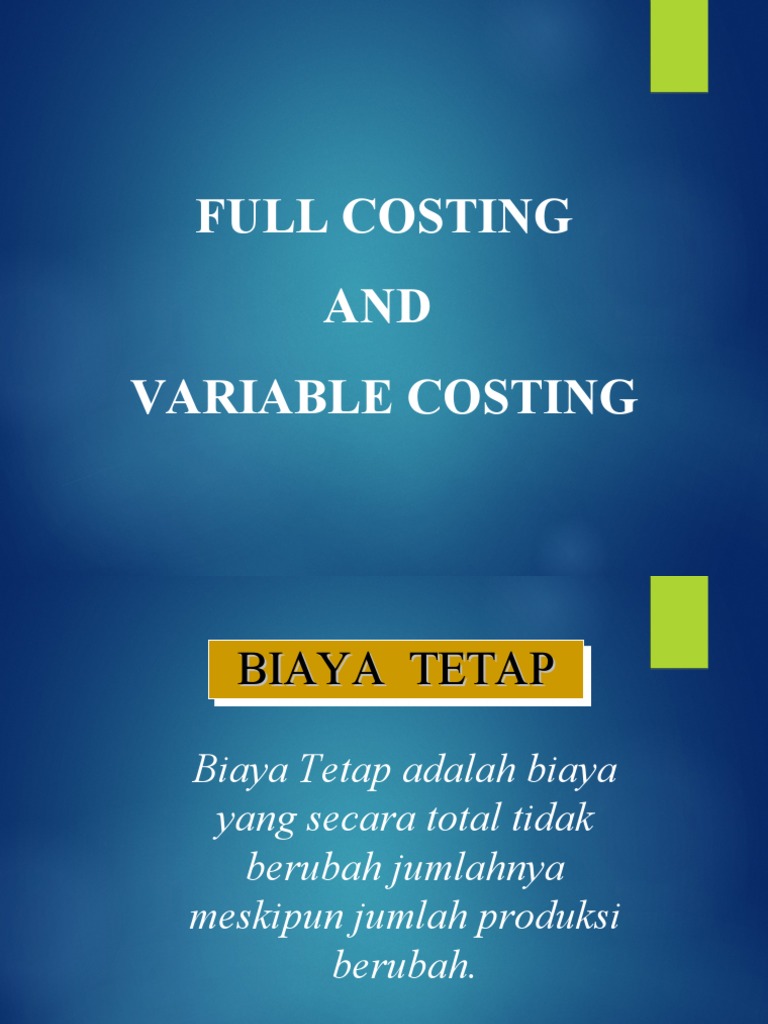 Materi - Harga Pokok Produksi | PDF