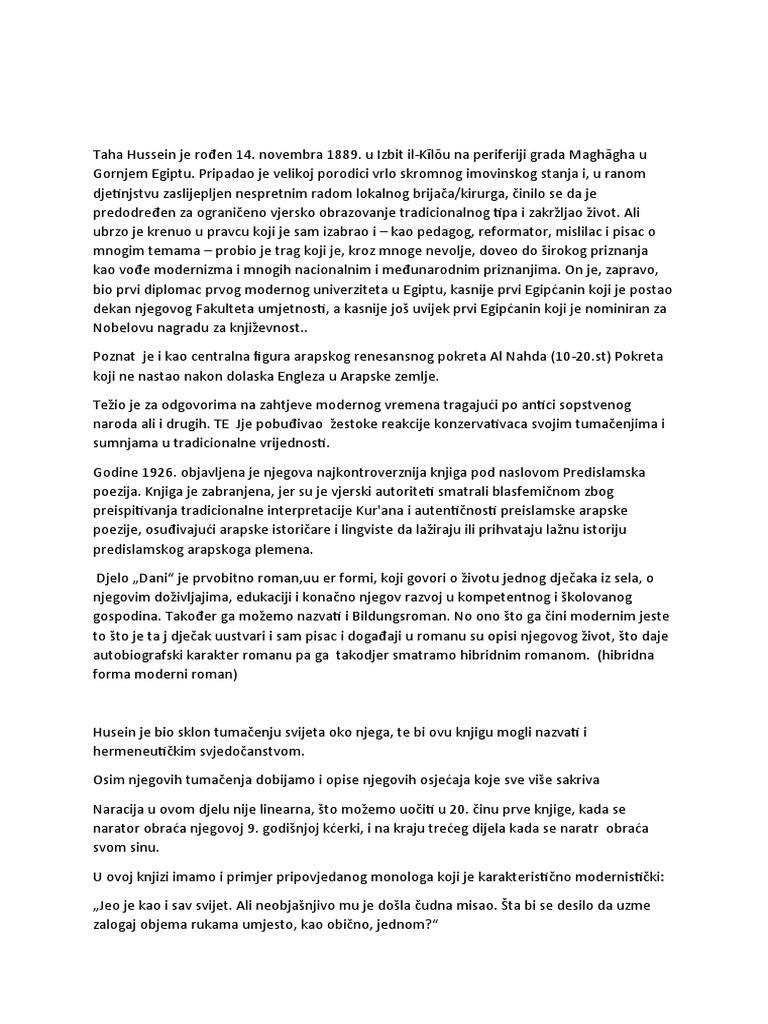 Taha Husein Dani | PDF