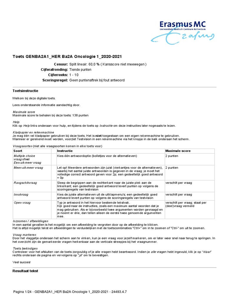 2A1 2020-2021 Hertentamen Compleet Digitaal | PDF