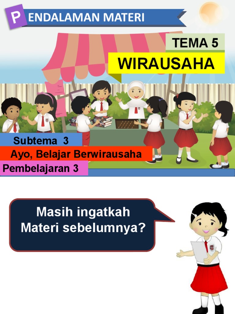 UKIN Kelas 6A TEMA 5 SUBTEMA 3 | PDF