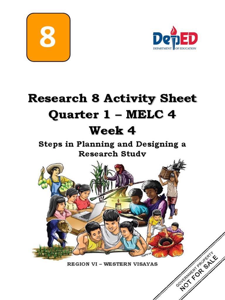Ste Research-8 Q1 Melc-4 Week-4 | PDF | Learning | Experiment