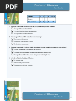 Fiches de Lecture Les Doigts Rouges CE2 | PDF