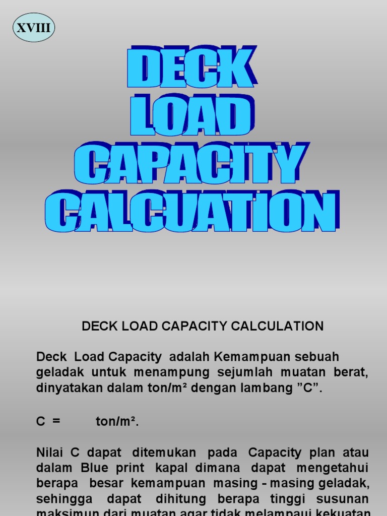 10.deck Load Capacity | PDF