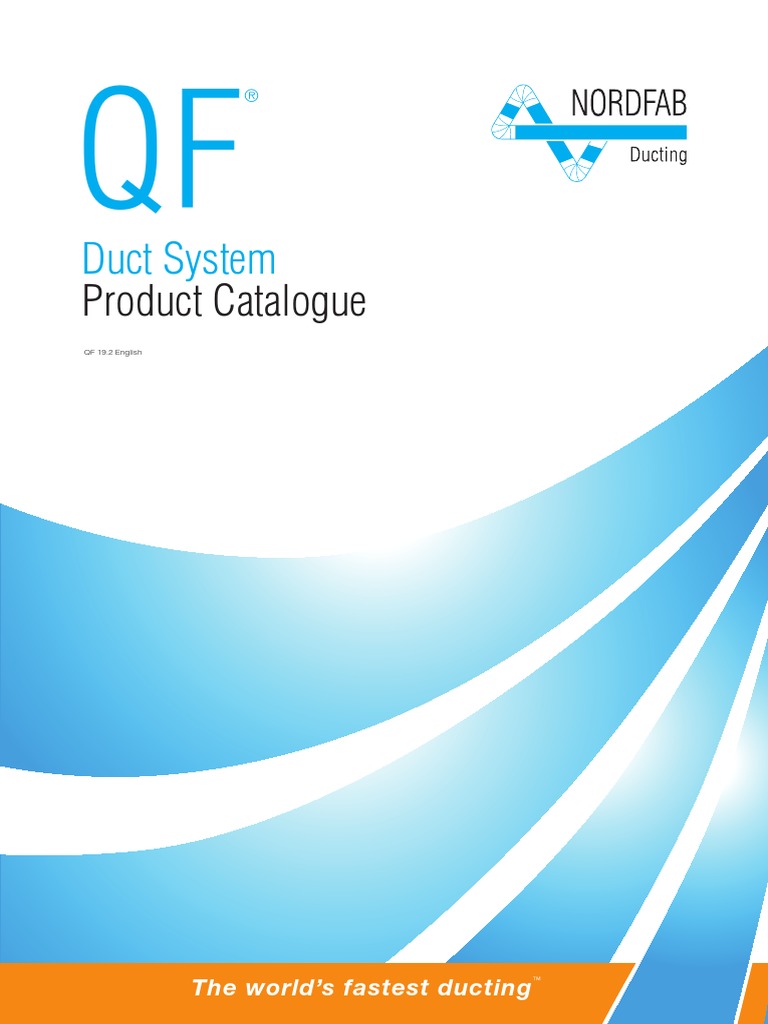 Nordfab QF Ducting English | PDF | Duct (Flow) | Manufactured Goods