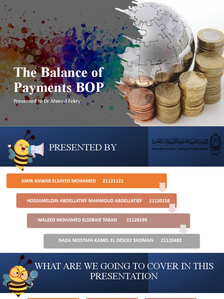 The Balance of Payments BOP - Final | PDF | Balance Of Payments ...
