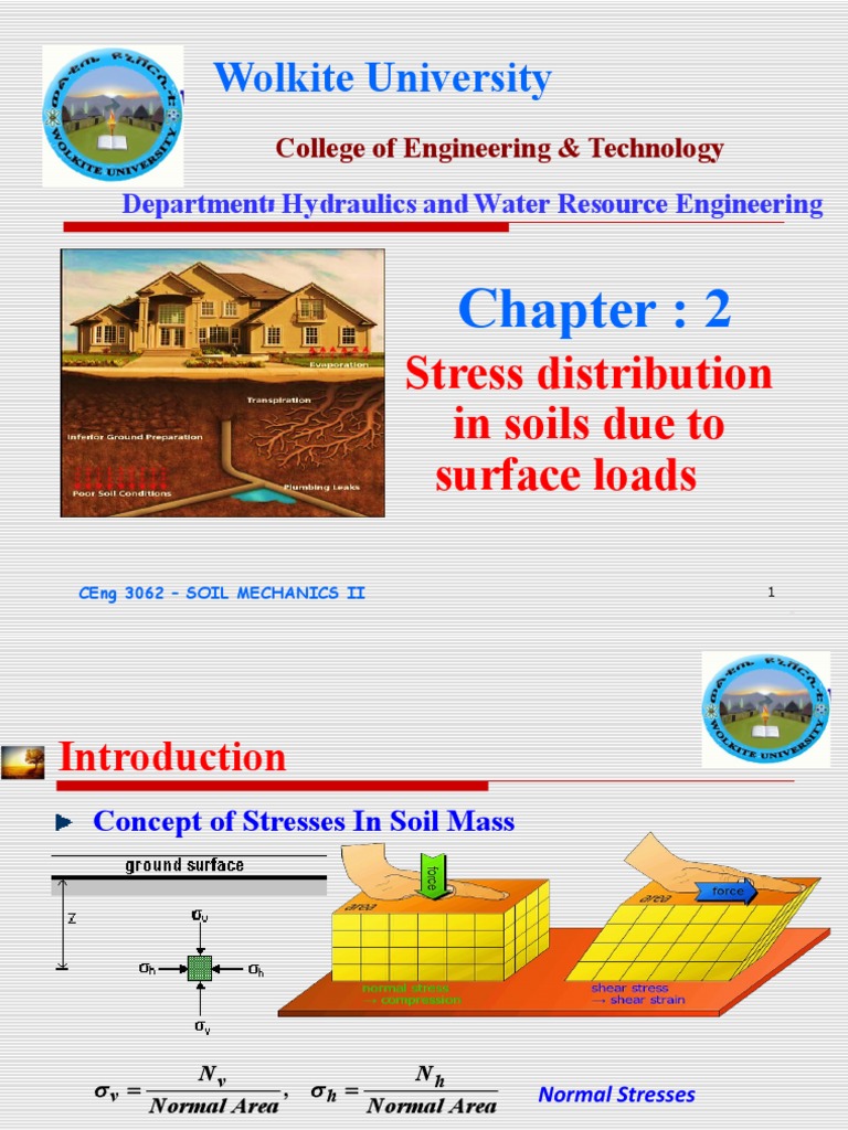 Chapter-2 Stress Distribution in Soils Due To Surface Loads | Download Free PDF | Soil Mechanics ...